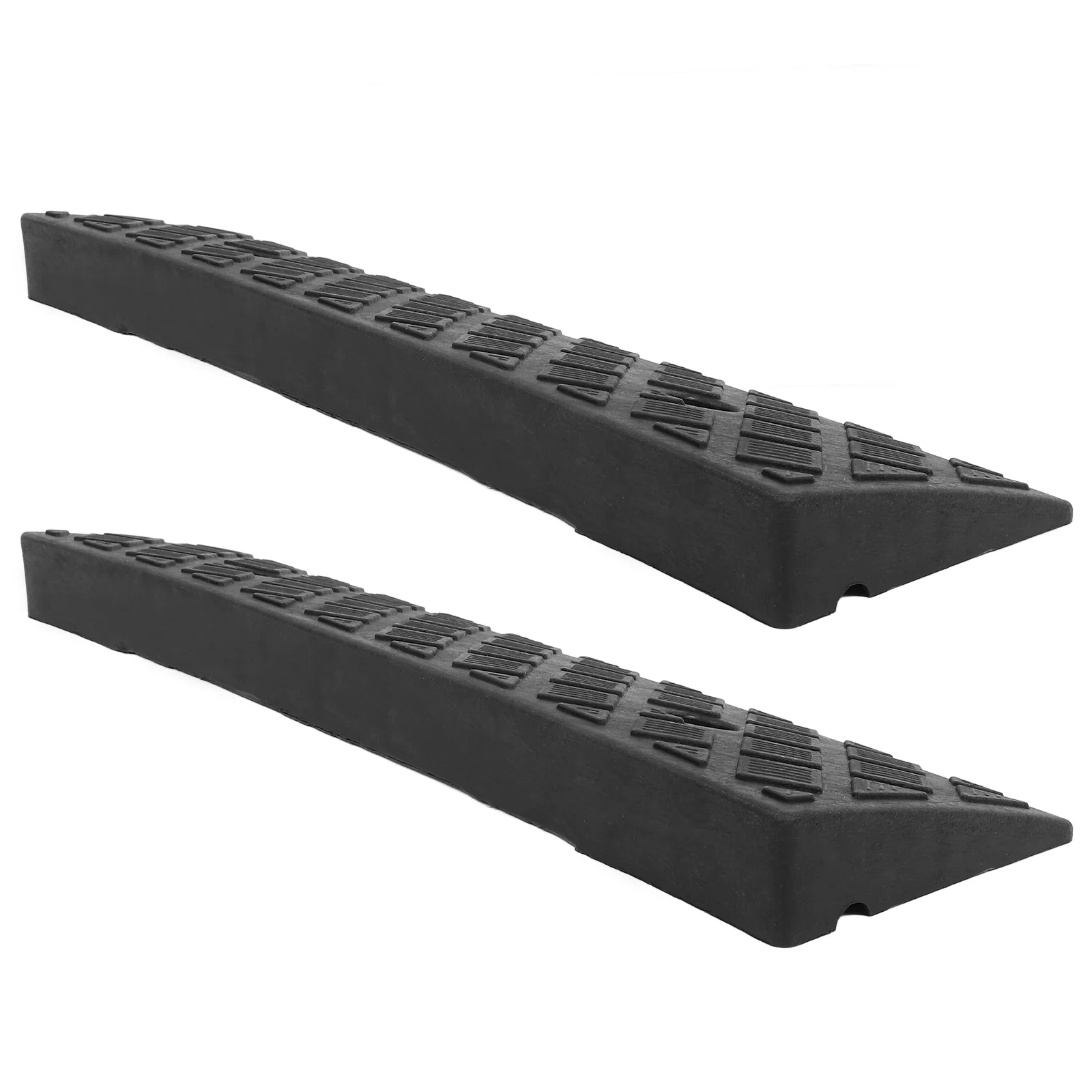 2-Pcs-Ramp-Pad-Curb-Drive-over-Cable-Protector-Threshold-Ramps ...