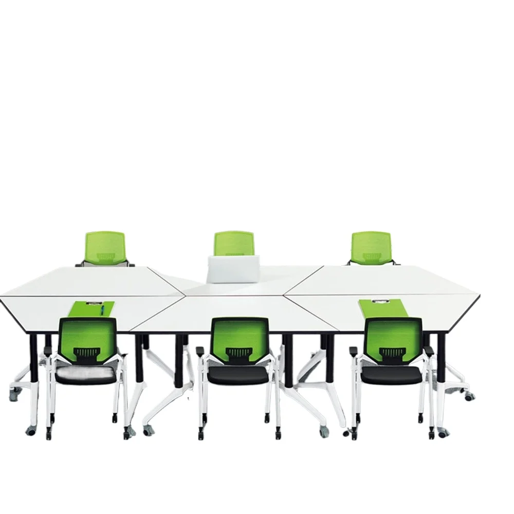 Folding-Conference-Table-Modern-Mobile-Meeting-Table-with-Silent-Wheels ...