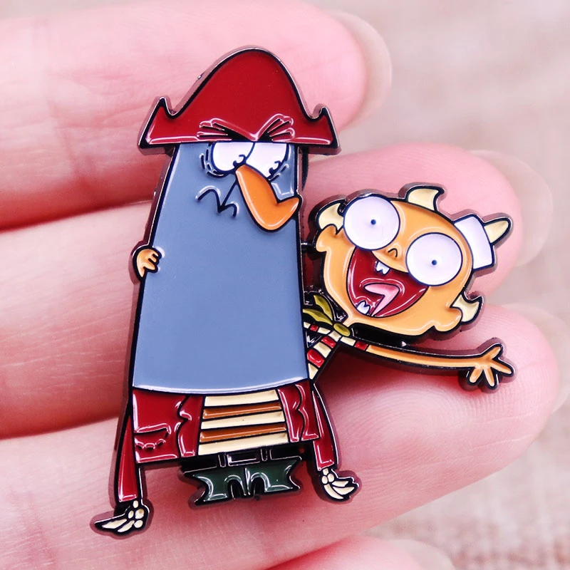 Classic Animation Enamel Pin Cartoon Brooch Badge Backpack Decoration ...
