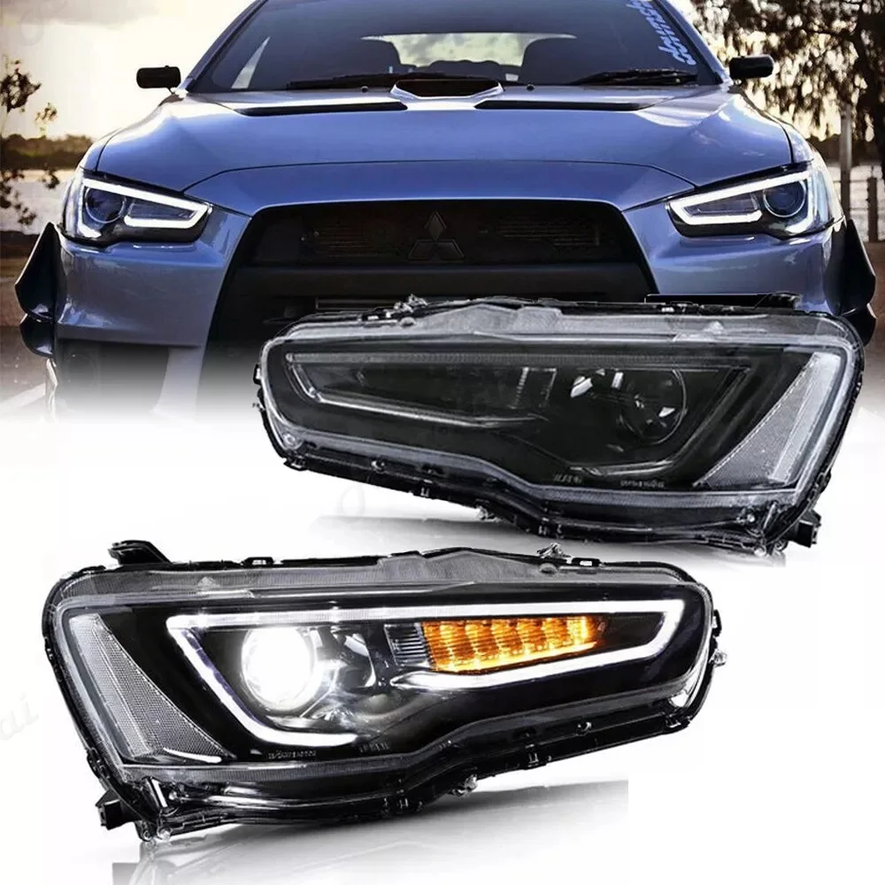 Pair Headlight assembly For 2008-2009 2010 2011 2012 2013-2017 ...