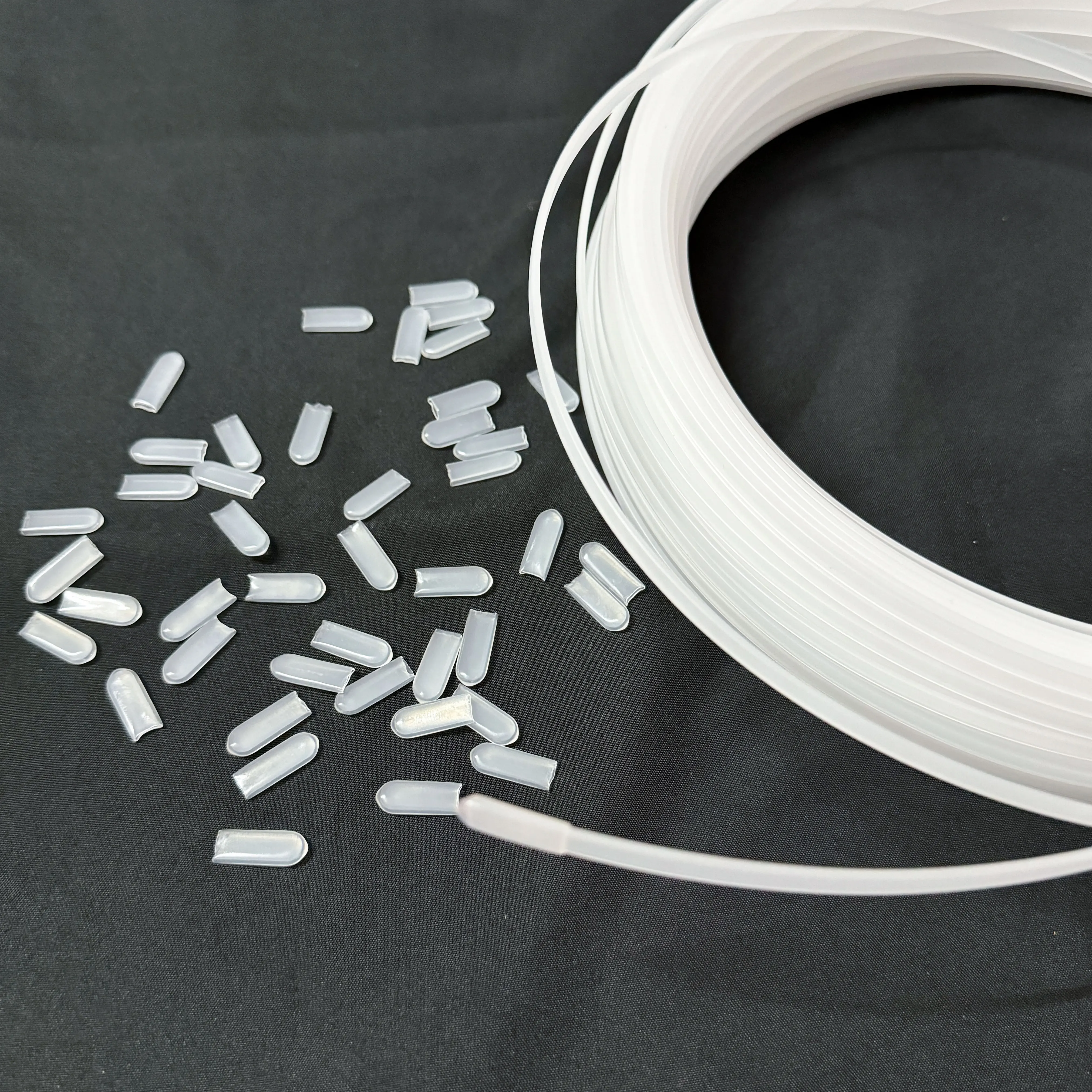 Silicone End Caps For Plastic Boning Sewing Boning Roll Corset Webbing ...