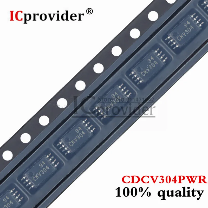 5PCS/LOT CDCV304PWR CDCV304PW CDCV304 CKV304 TSSOP 8 Clock buffer chip ...