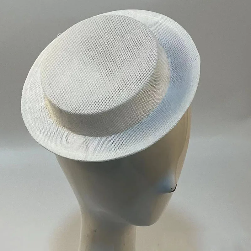 Mini Boater Hat Spring Summer Wedding Party Top Hats Handmade Small ...