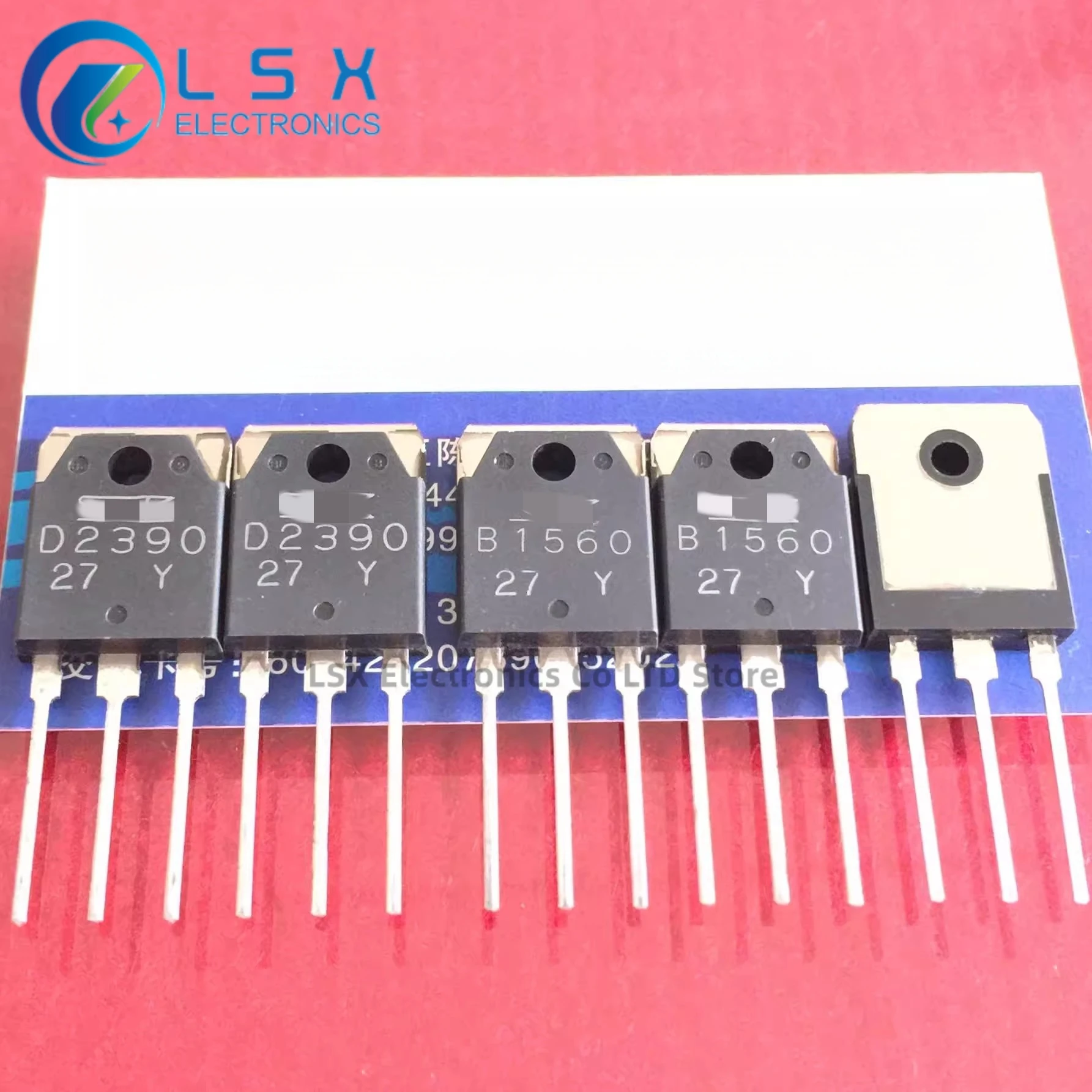 New-Original-5Pairs-10PCS-Lot-2SB1560-B1560-2SD2390-D2390-TO-3P-10A ...