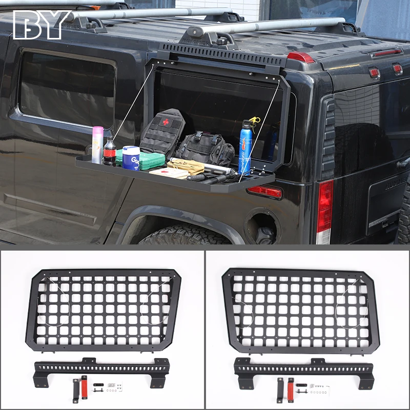 Foldable-Frame-Car-Rear-Window-Glass-Armor-Shelf-Storage-Racks-For ...