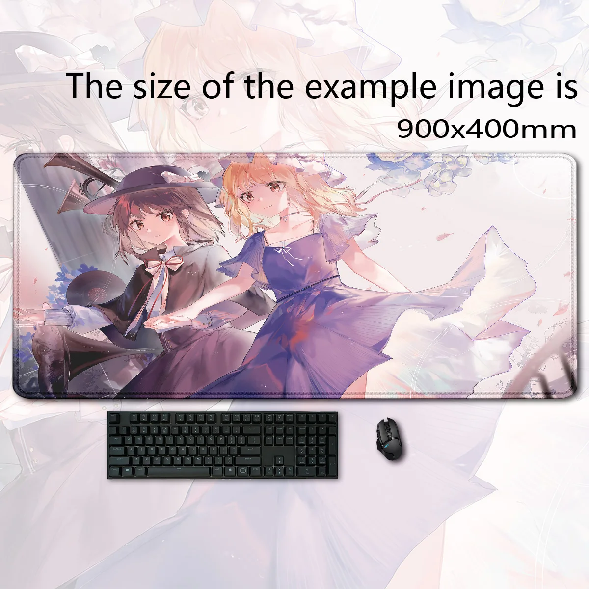 Touhou Project Anime mouse pad Gaming Xxl mousepad Gamer 900x400 ...