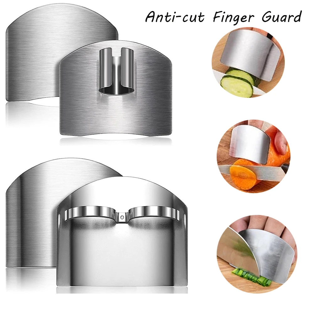 1Pcs-Stainless-Steel-Finger-Protector-Anti-cut-Finger-Guard-Safely ...