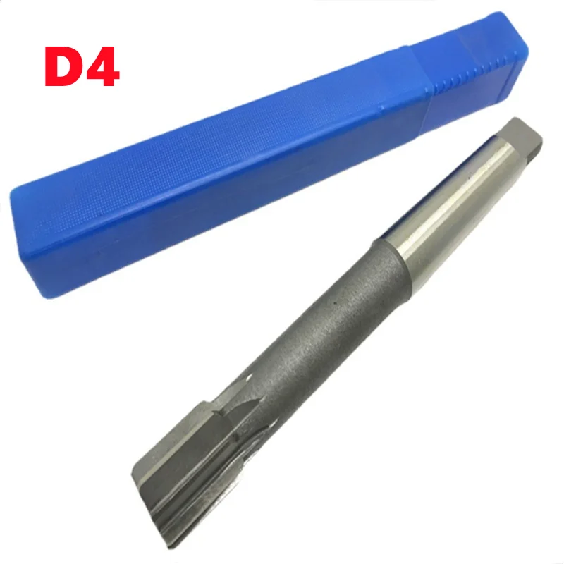 1pcs-HSS-taper-shank-machine-reamer-D4-precision-white-steel-machine ...