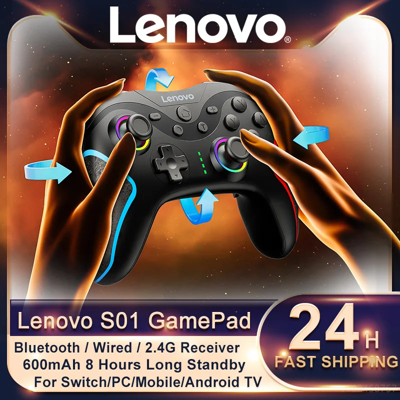 Lenovo-S01-Gamepads-Compatible-con-Nintendo-Switch-controlador-inal ...