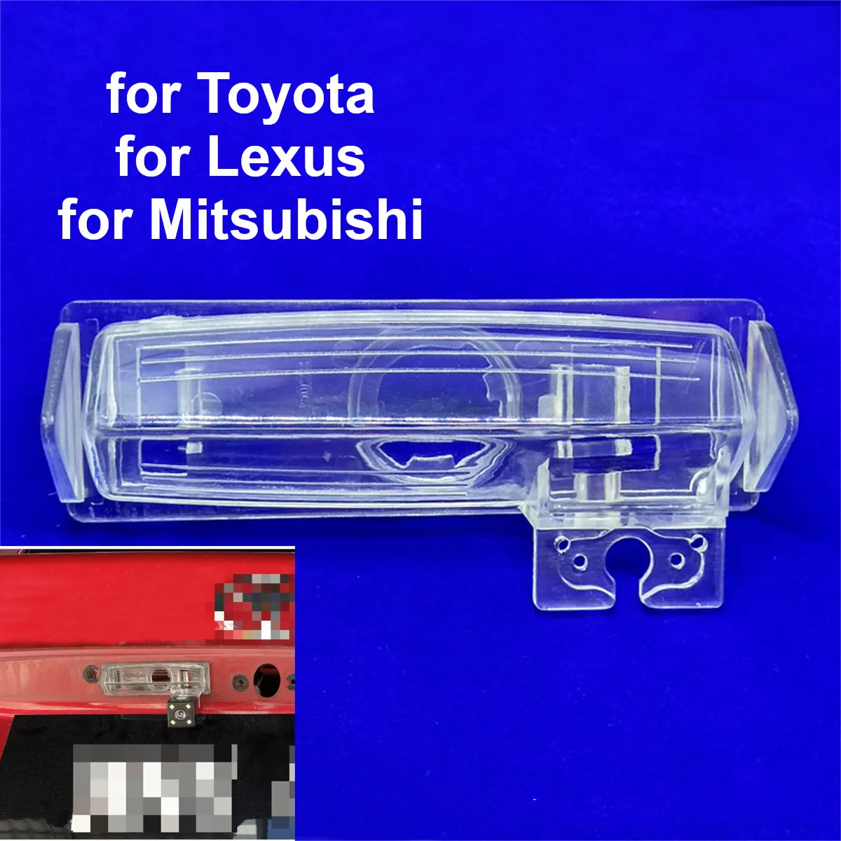 Car-Rear-View-Camera-Bracket-License-Plate-Lights-Housing-Mount-for ...