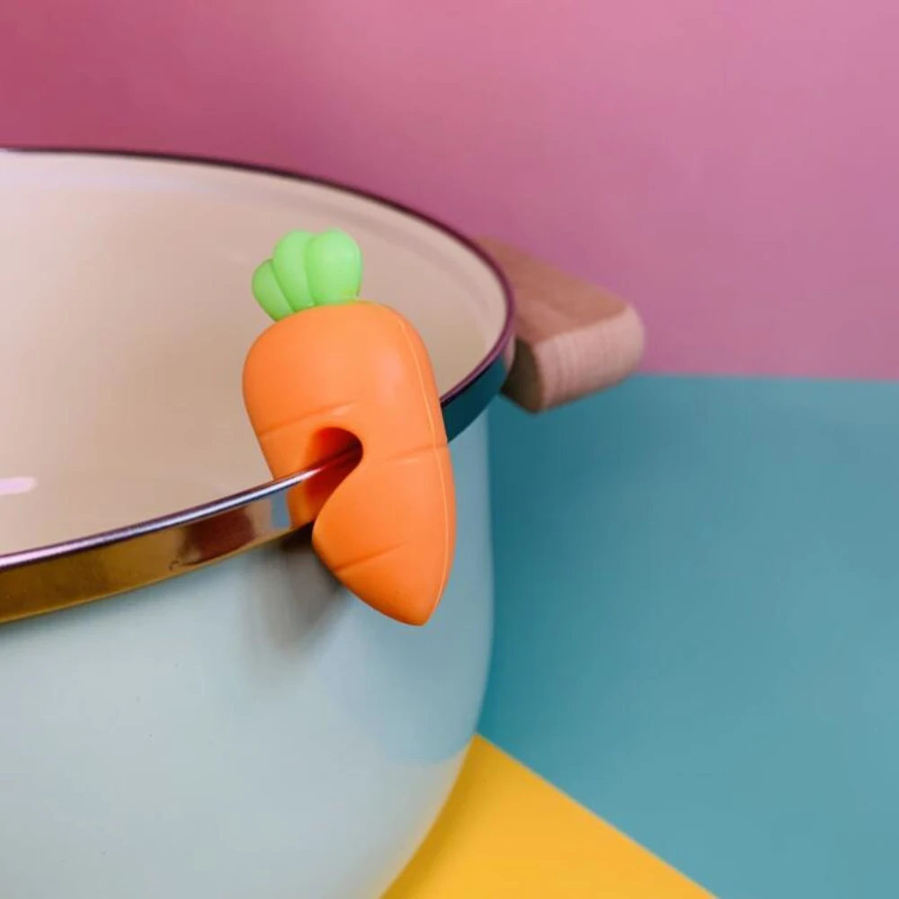 Anti Overflow Splash Pot Stoppers Cookware Pot Lid Edge Space Maker ...