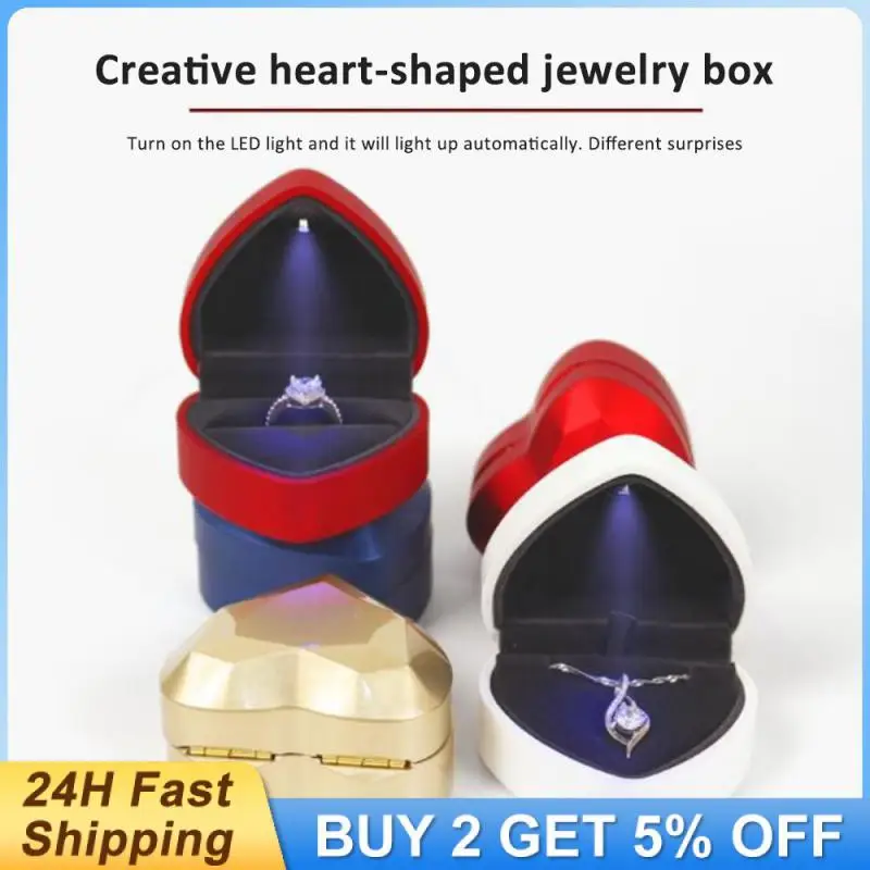 LED-Jewelry-Box-Wedding-Ring-Necklace-Pendant-Gifts-Display-Proposal ...