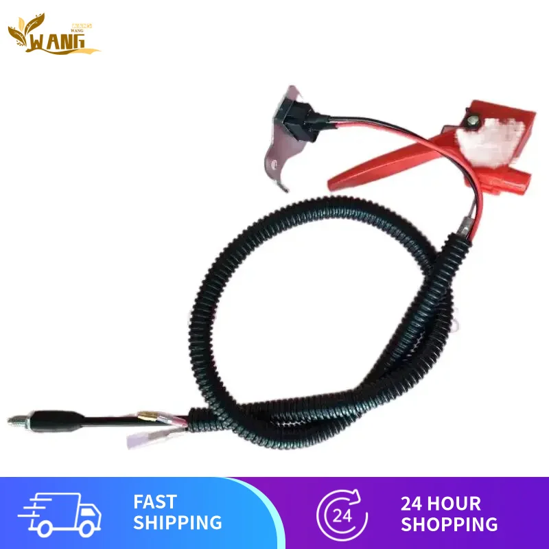 Lawnmower Handle bar throttle cable For control garden Auger Drill Lawn ...