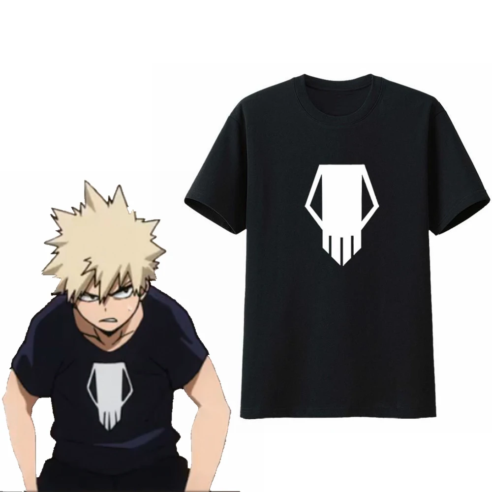 Anime Unisex Cos My Hero Academia Bakugou Katsuki, camiseta, disfraces ...