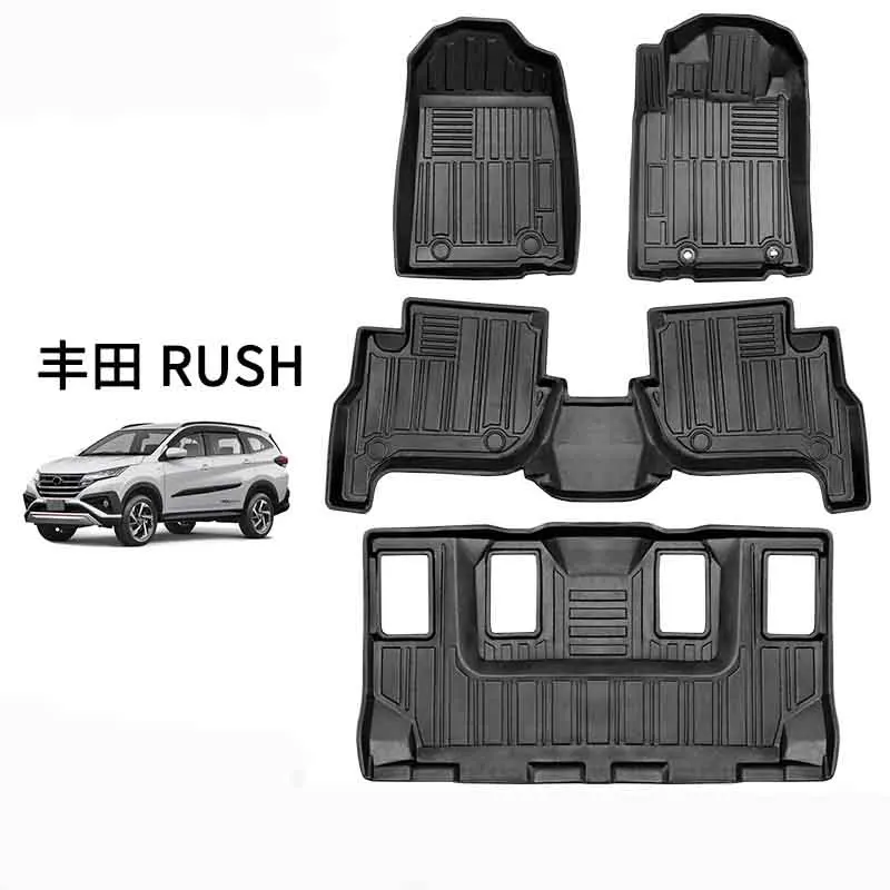TPE-floor-mats-for-Toyota-RUSH-right-rudder-car-floor-mats-3D-three ...