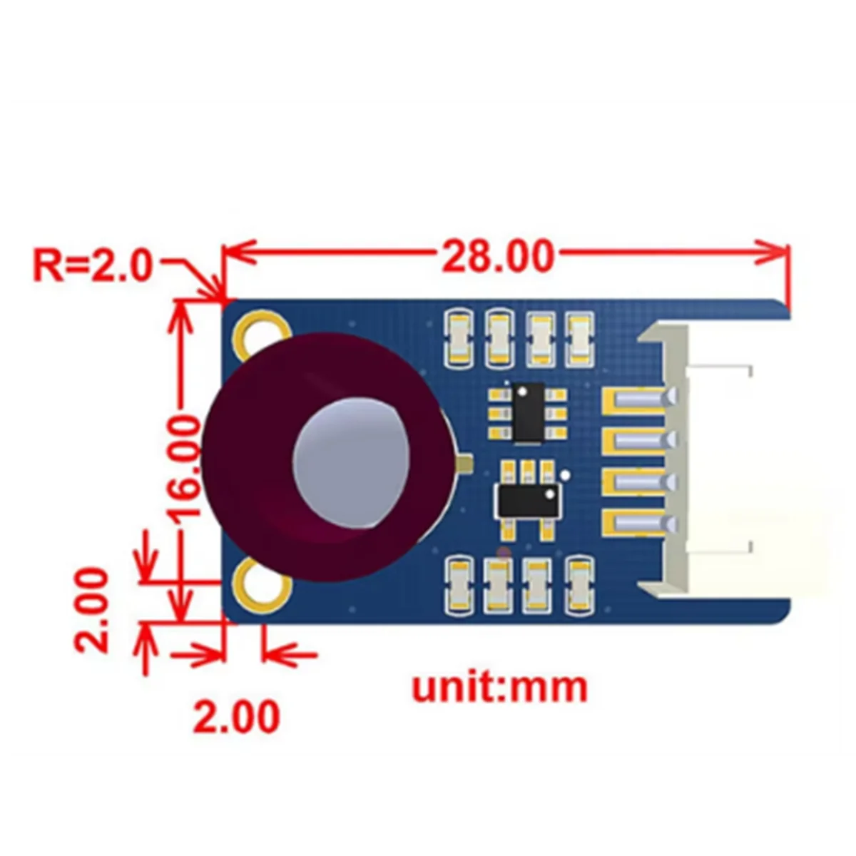 For Raspberry Pi MLX90640 IR Array Thermal Imaging Camera 32x24 Pixels ...