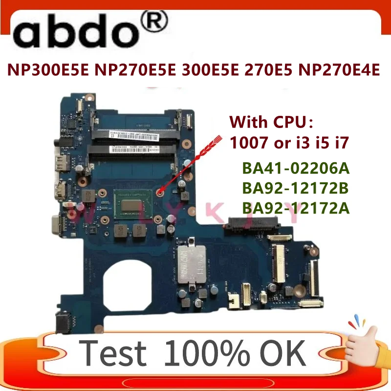 BA92 12172B BA92 12172A BA41 02206A.For samsung NP300E5E NP270E5E ...
