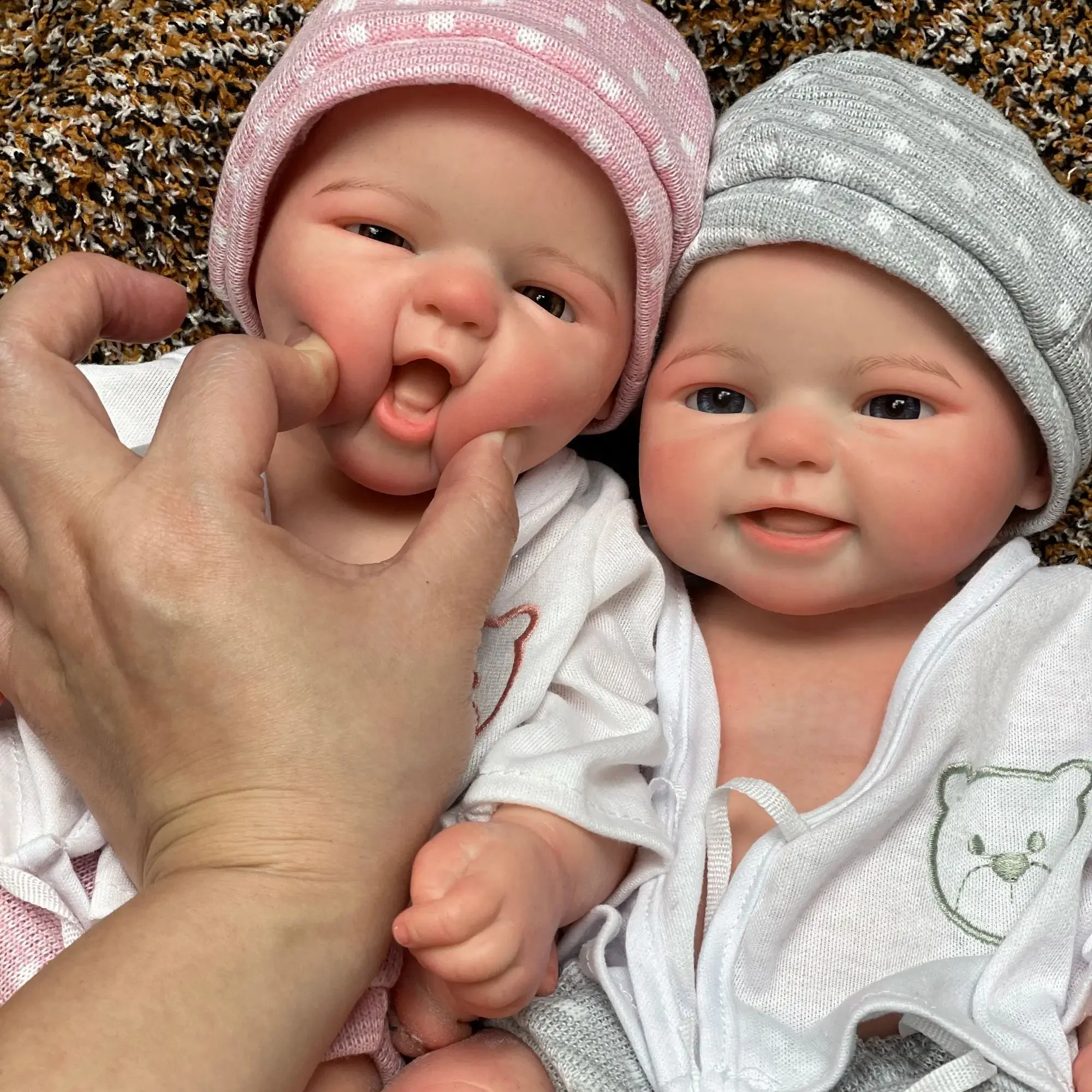 Painted-All-Silicone-Girl-Boy-40CM-Bebe-Reborn-Full-Soft-Silicone ...