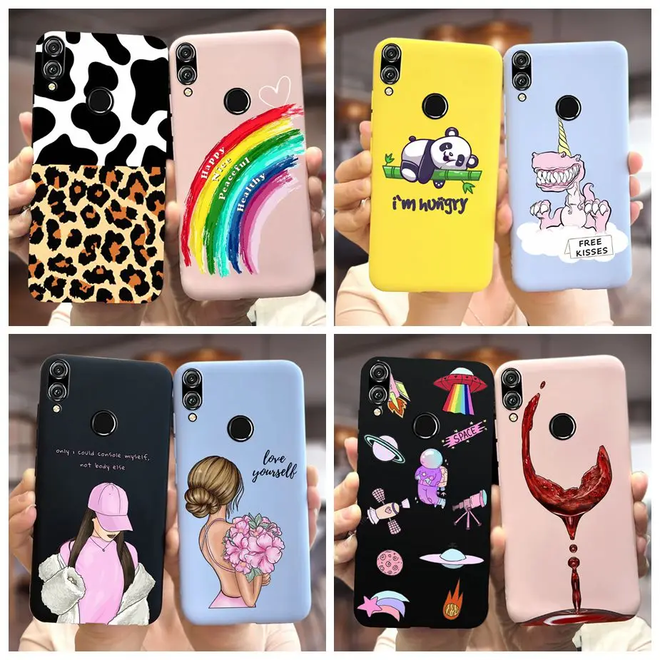 Honor-8X-Case-Cover-For-Huawei-Honor-8X-JSN-L22-Cute-Candy-Painted-Back ...