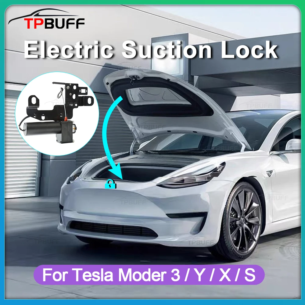 TPBUFF-soft-closing-for-Tesla-Model-3-Y-Front-Spare-Box-Electric-Soft ...