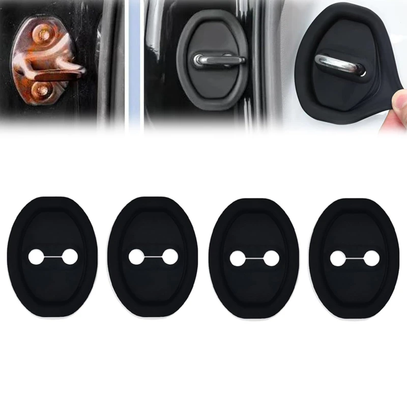 4Pcs-Car-Door-Protection-Pad-Shock-Absorber-Buffer-Pad-Anti-Rust ...