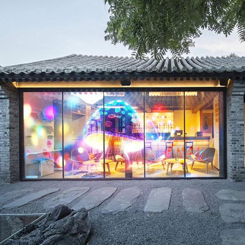 Transparent LED Film Flexible Display High Brightness Transparent Led ...