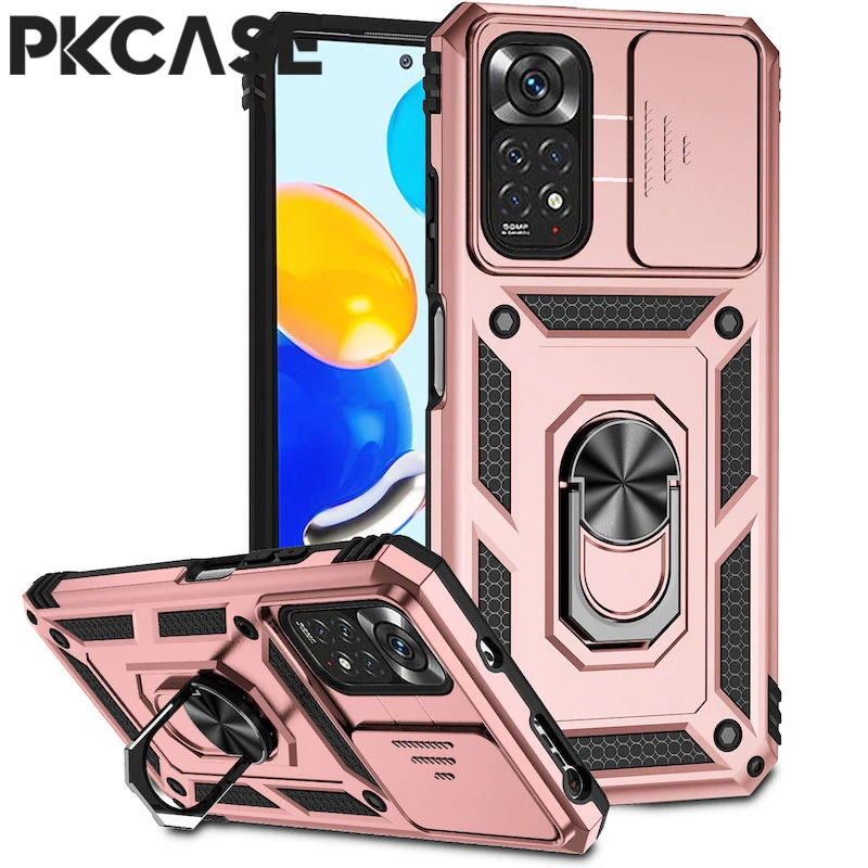 Enhanced Universal Phone Case with Ring Bracket Stand – Sleek, Durable ...