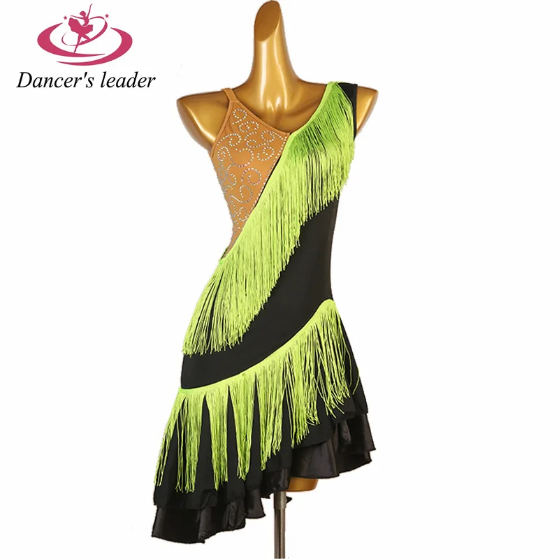 Latin-dance-Dress-for-Women-Customized-Irregular-Tango-Chacha-Dance ...