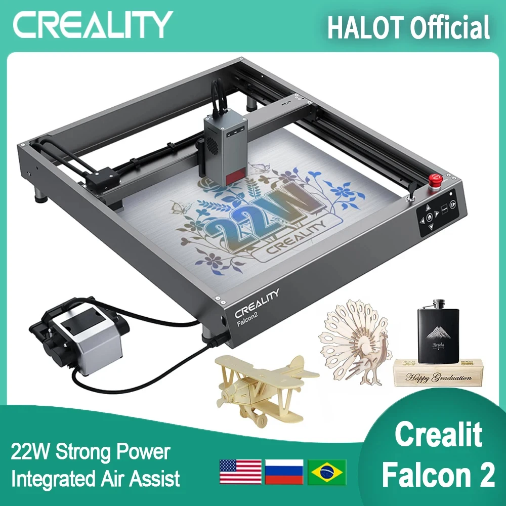 Creality-grabador-l-ser-Falcon-2-m-quina-cortadora-de-alta-precisi-n ...