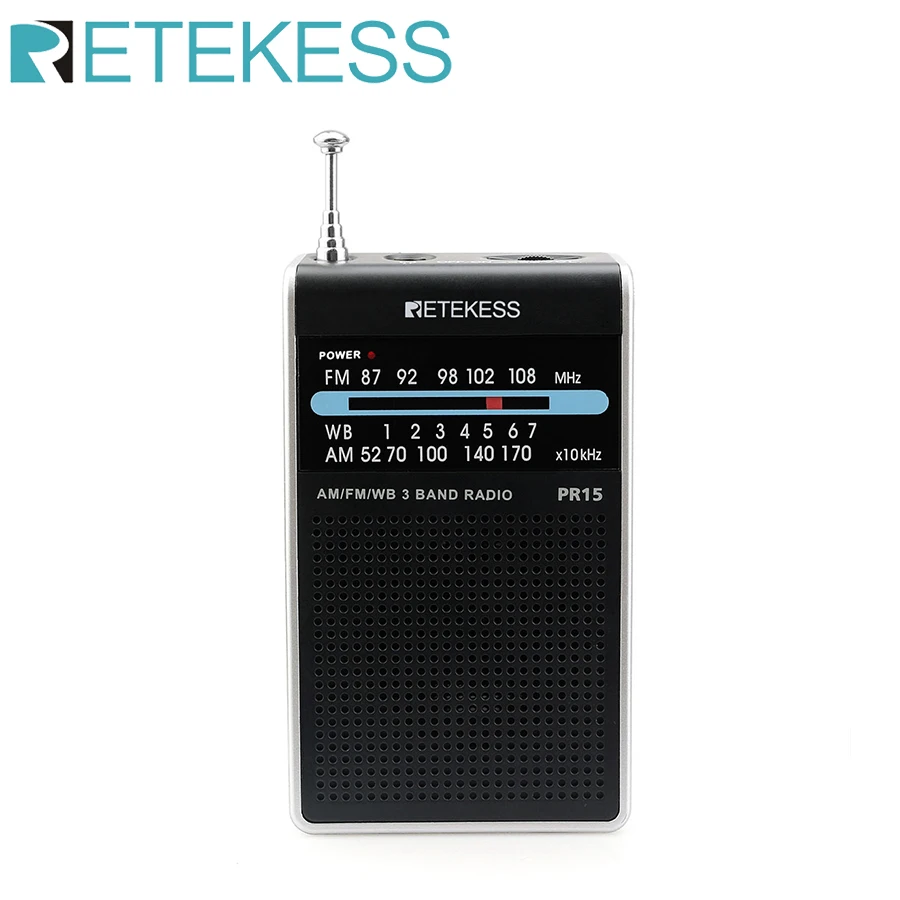 RETEKESS-PR15-FM-AM-NOAA-Emergency-Pointer-Tuning-Radio-Mini-Handheld ...