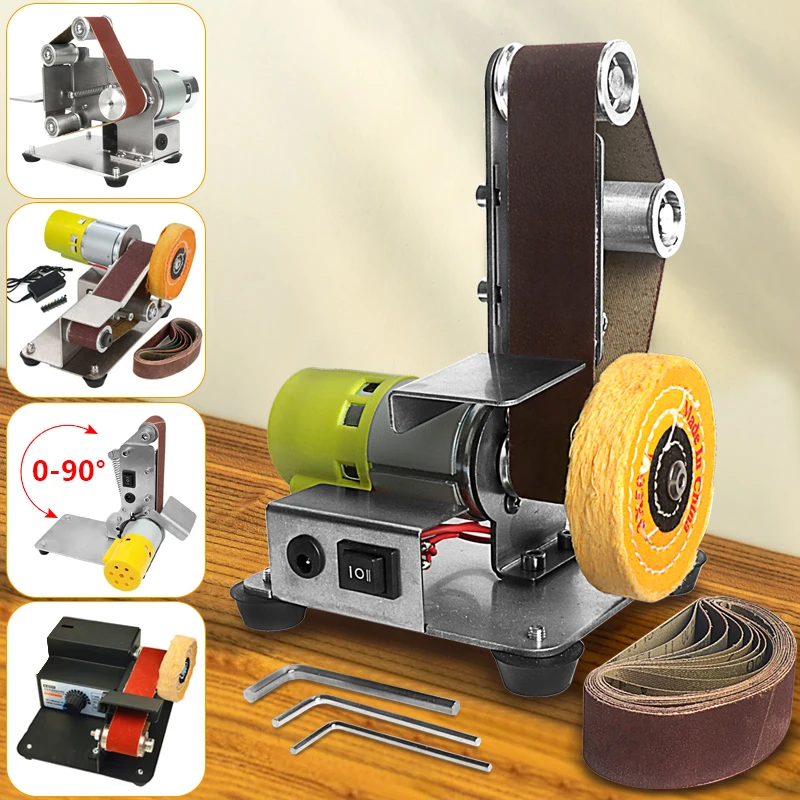 110V-220V-Desktop-Vertical-Mini-Belt-Sander-Electric-Sanding-Polishing ...