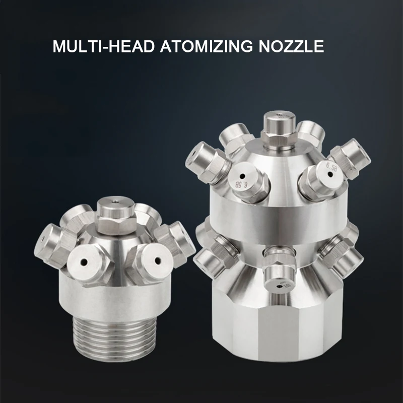 Stainless-Steel-Industrial-Tank-Cleaning-Nozzle-Multi-head-Atomizing ...