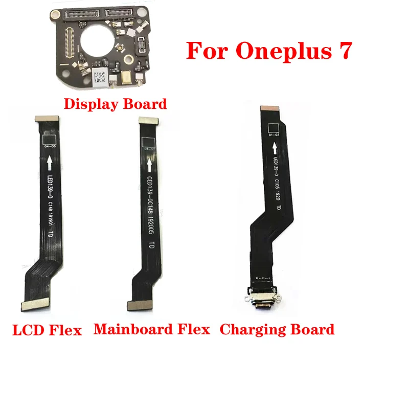 For-Oneplus-7-USB-Charging-Port-Dock-Socket-Type-C-Mic-Module-Board ...