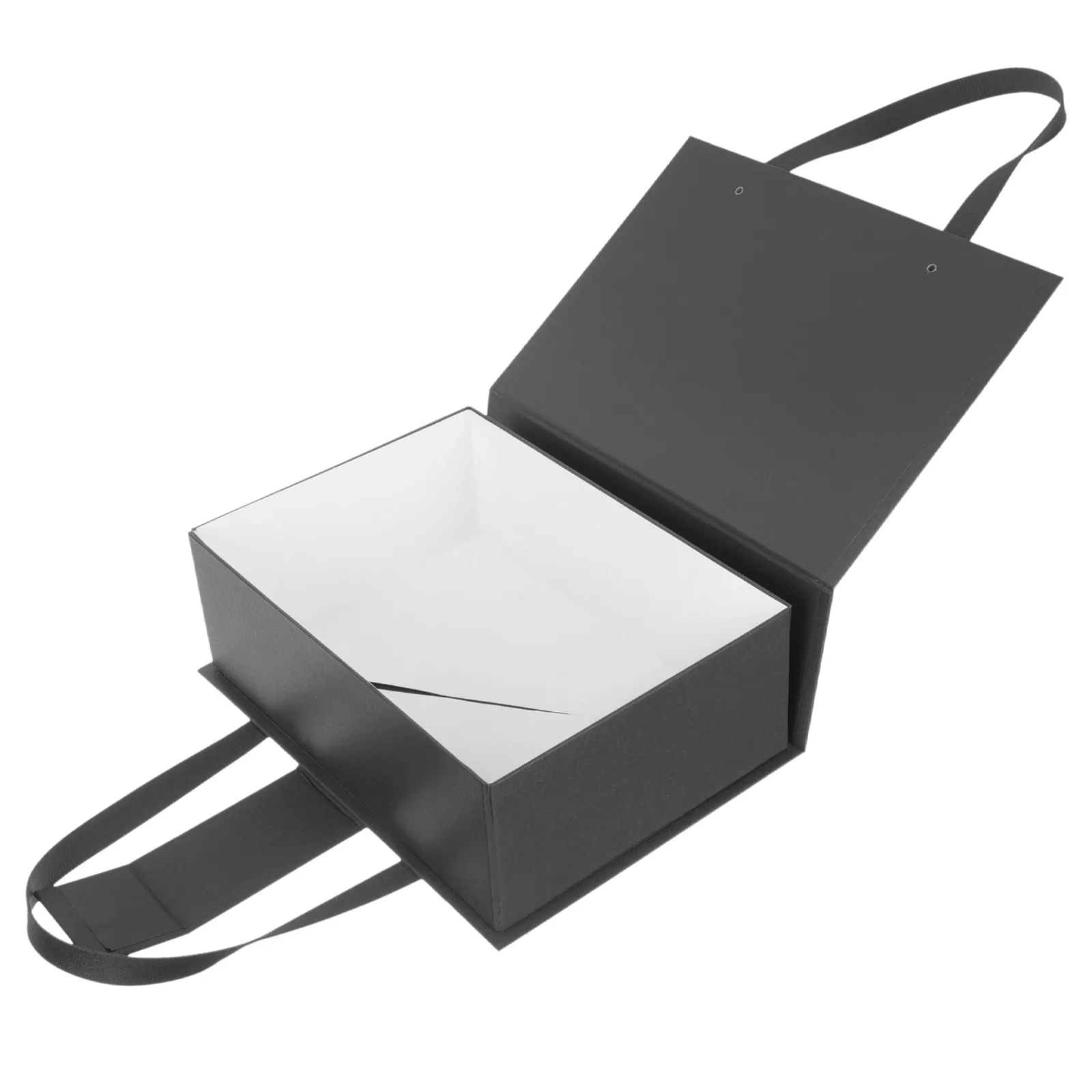 Chic Magnetic Closure Gift Box with Top Handle High-Quality Paper ...