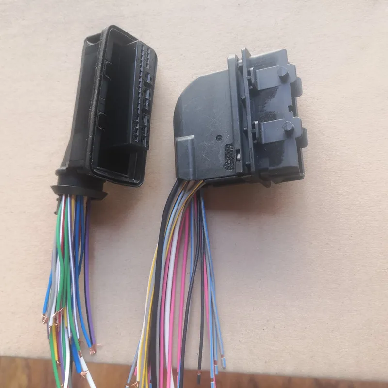 Male-Or-Female-Car-Door-A-Pillar-Connector-Plug-Wire-Harness-Cable-For ...
