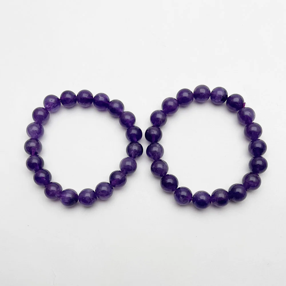 fashion-Wholesale-good-quality-amethyst-Natural-Stone-Streche-Bracelet ...
