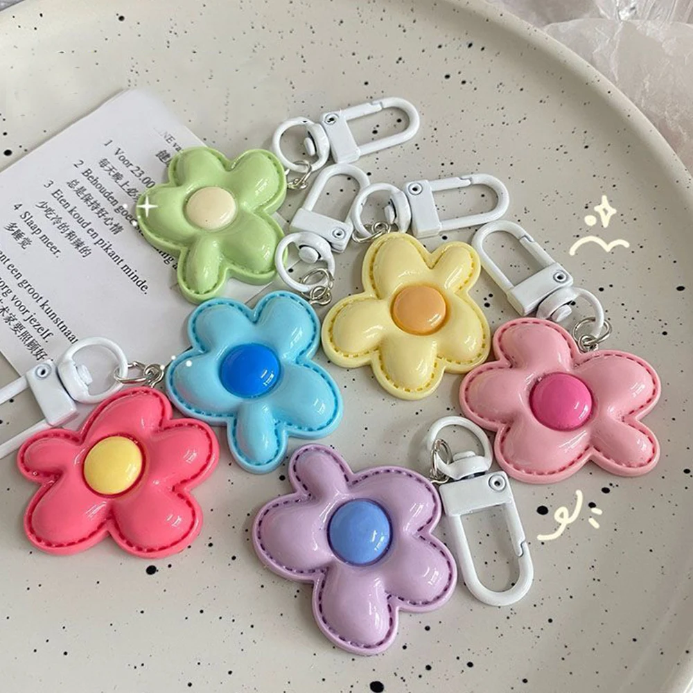 Candy-Color-Flower-Keychain-Bag-Earphone-Case-Pendant-DIY-Accessories ...