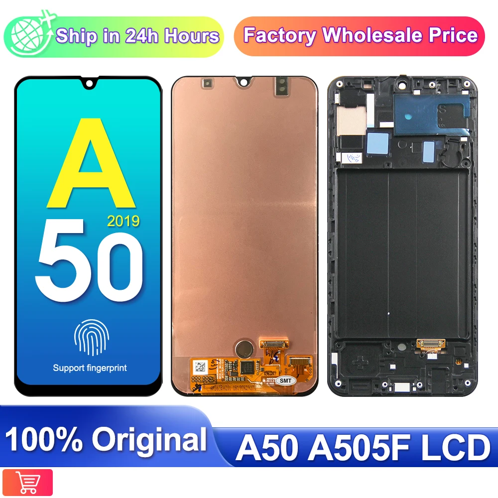 6.4 "super amoled samsung galaxy a50 a505f a505fn display lcd com ...
