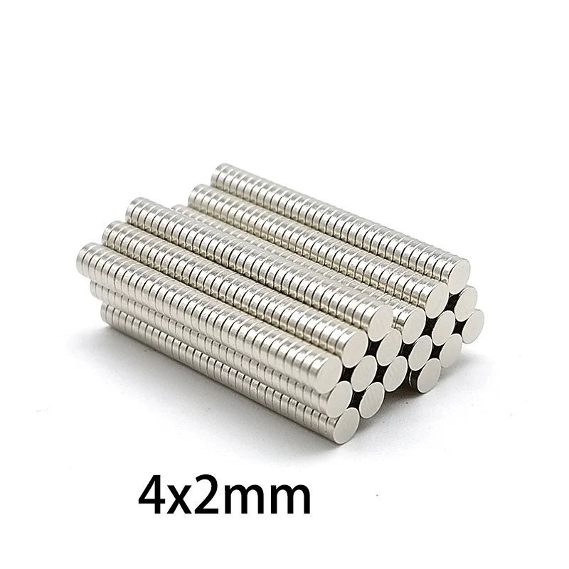 20/50/100pcs Versatile Magnets 4mm x 2mm - All-Purpose Disc Magnets for ...