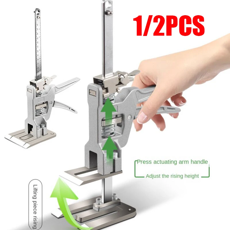 1-2PCS-Hand-Lifting-Tool-Set-Labor-Saving-Arm-Jack-Door-Panel-Drywall ...