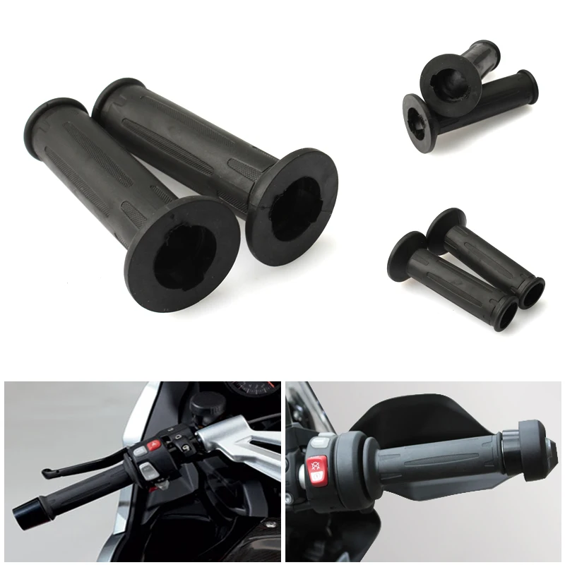 Black-Motorcycle-Handle-Bar-Grips-For-BMW-R1200S-R1200R-R1200ST-R1200GS ...