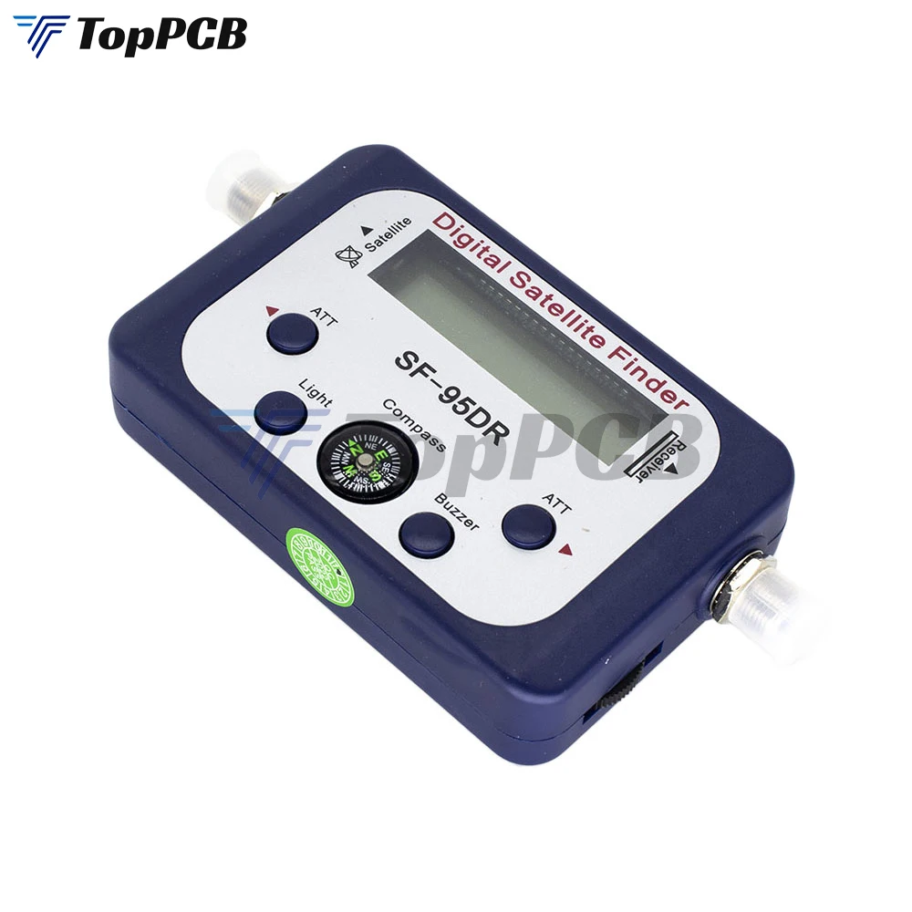 LCD Digital Satellite Finder TV Signal Receiver Satlink Receptor IF ...