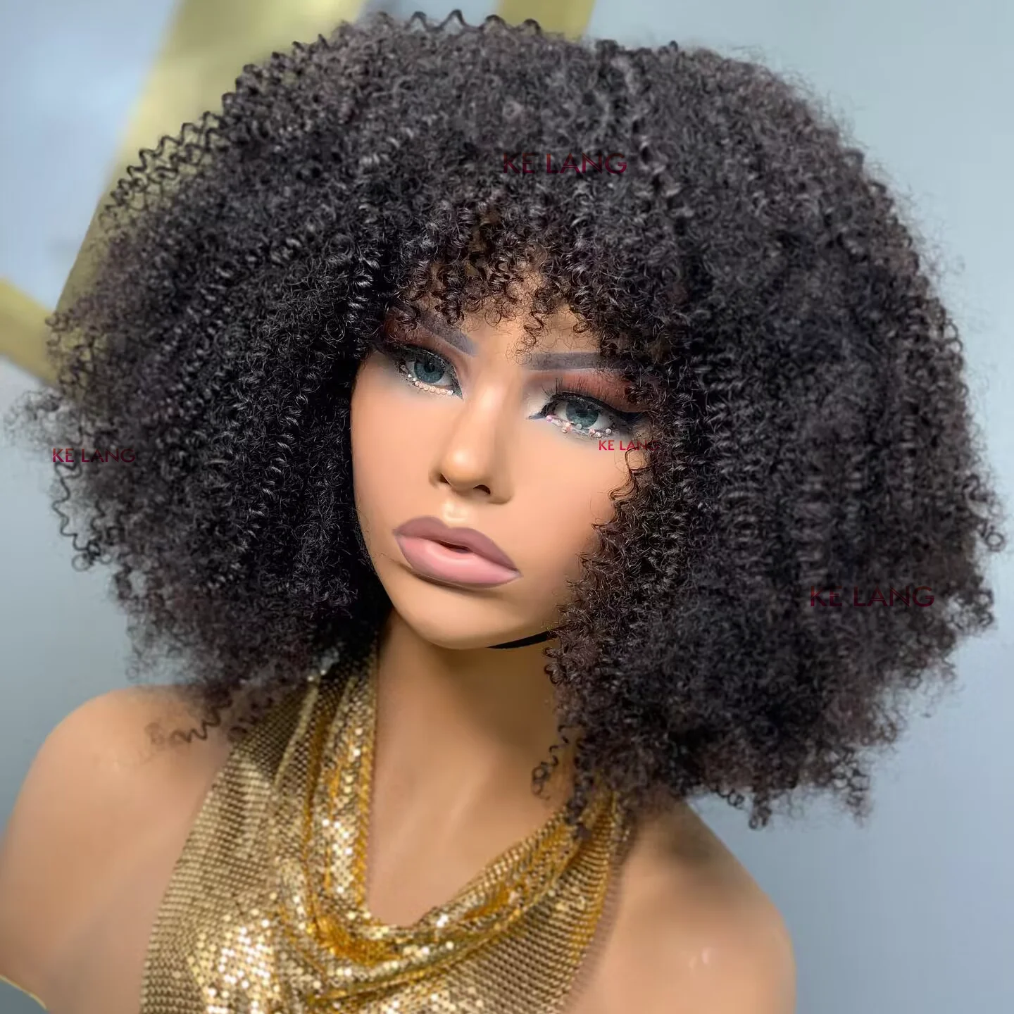 Perruque-Br-silienne-Afro-Cr-pue-Boucl-e-pour-Femme-Cheveux-Humains ...