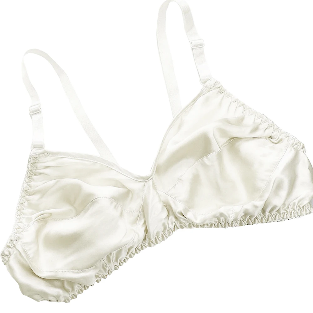 Breathable-Women-Brassiere-100-Mulberry-Silk-Satin-Bras-B-C-Cup-Light ...