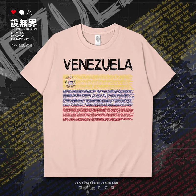 Venezuela Venezuelan VEN mens t shirt new Tops t-shirt Short sleeve ...