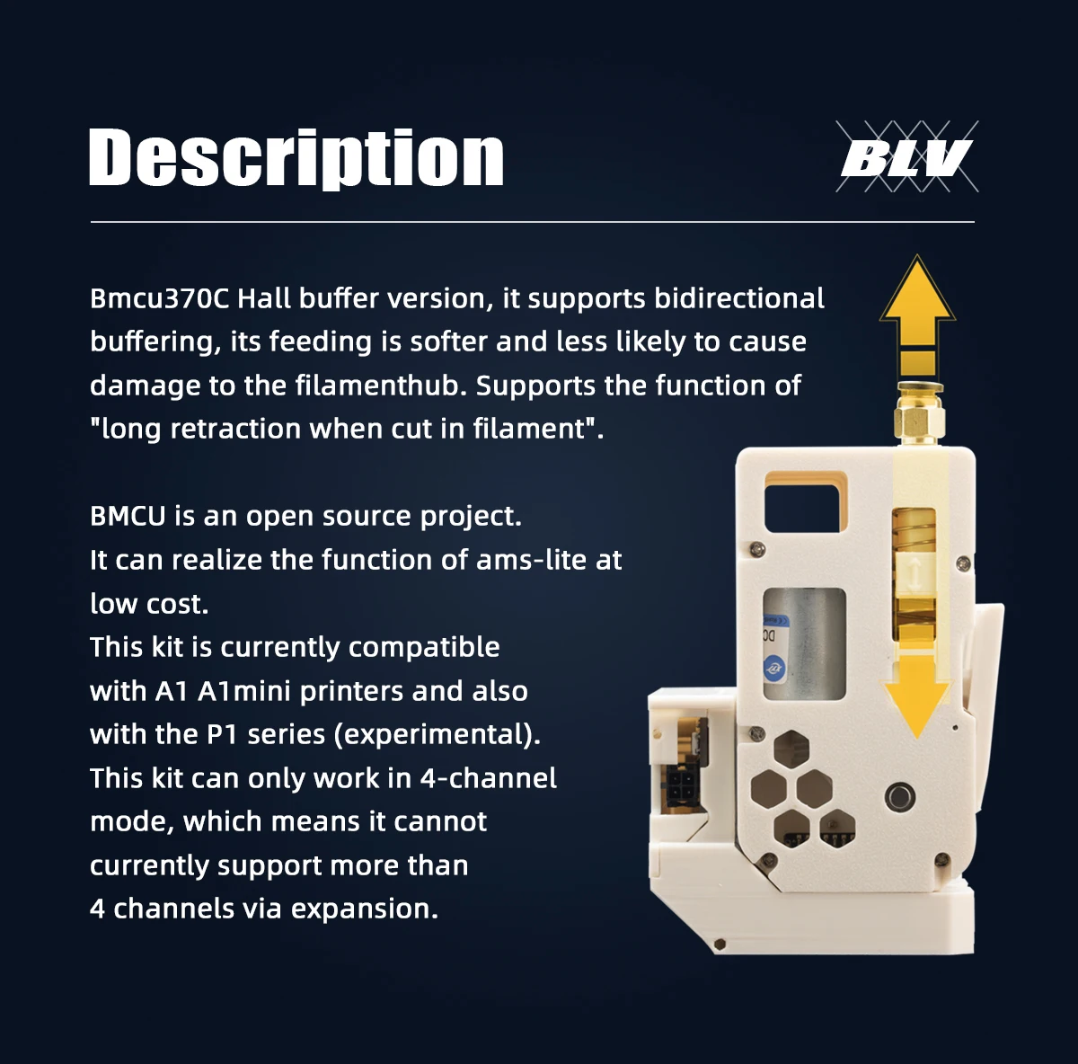BMCU Final Edition ams / AMS lite / BMCU 370C / BMCU bambu lab AMS FOR ...