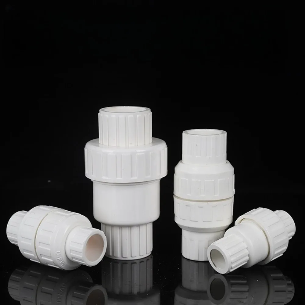 1pc 20/25/32mm PVC Check Valve Water Pipe One Way No-Return Valve ...