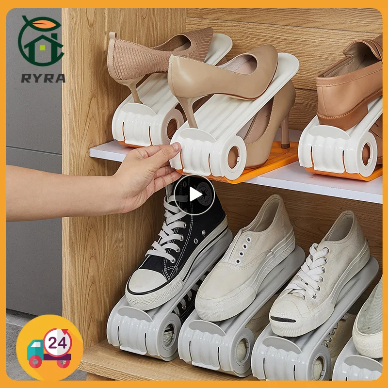 Adjustable-Shoe-Organizer-Stacker-Wardrobe-Shoes-Storasge-Footwear ...