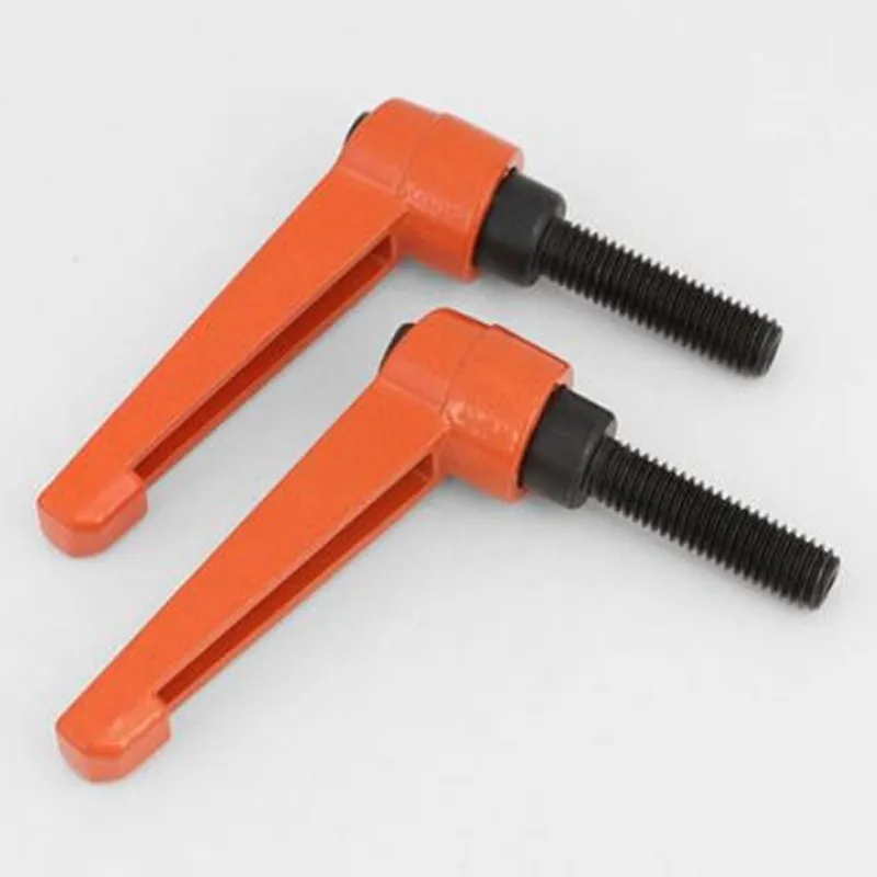 1PC-M4-M5-M6-M8-M10-M12-orange-colour-Clamping-Lever-Machinery ...