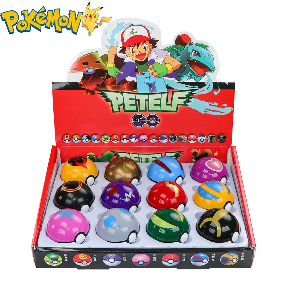 12-Piece Pokémon Figure and Pokéball Set – Kid Ville